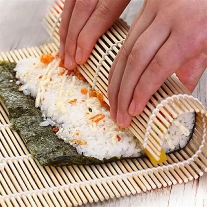 Sushi MAKISU ROLL ROLL ROLLING MAT / PREMIUM BAMBOO ROLL ROLLING MAT ...