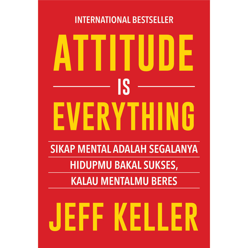 Attitude book is Everything - Jeff Keller - Rene Turos 100% Original ...