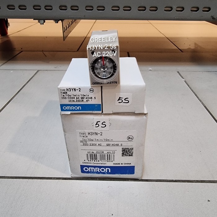 Timer Omron H3Yn-2 220Vac 5S | Shopee Malaysia