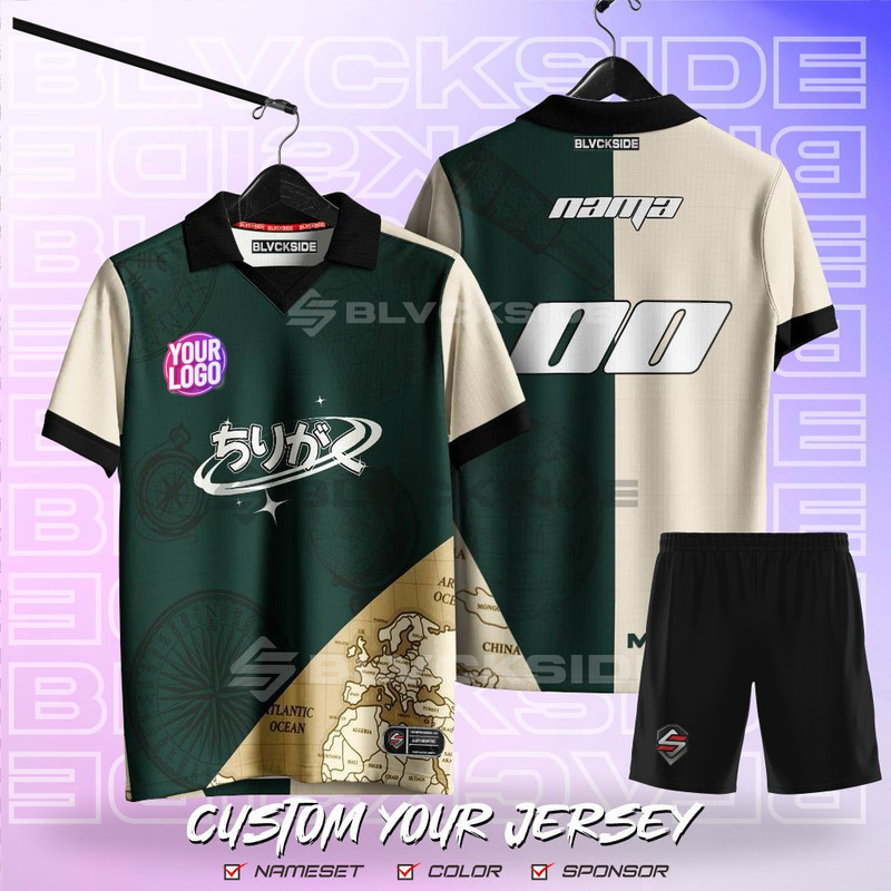 Futsal Class Unit Class Jersey retro vintage collar football volleyball ...