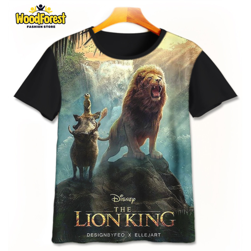 Simba v6 Children's T-Shirt Cartoon Anime Clothes Simba Lion King Lion ...