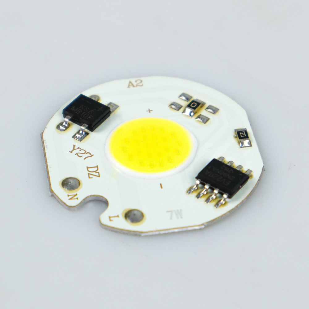 Epistar Chip LED COB Light SMD Cool White 6000-6500K 220V 27mm | Shopee ...