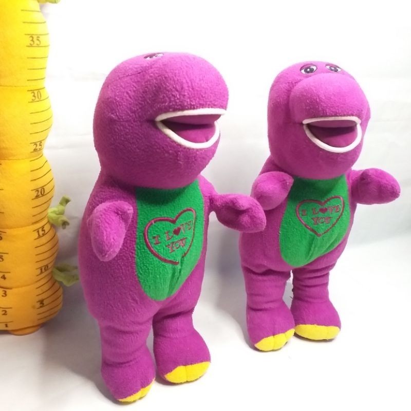BARNEY DOLL PACKAGE SERIAL TV BARNEY & FRIENDS CHARACTERS | Shopee Malaysia