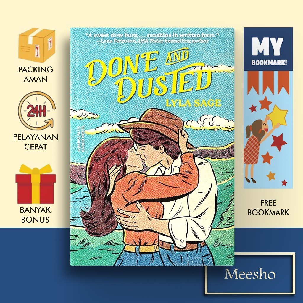 Done and Dusted (Rebel Blue Ranch, 1) by Lyla Sage (English) | Shopee ...