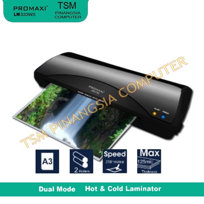 MESIN Promaxi Lm 333 Laminating Machine - Laminator - A3 Size Lamination | Shopee Malaysia