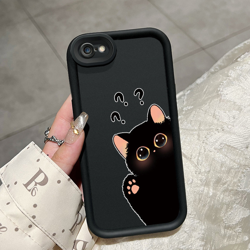 HITAM PUTIH Casing HP iPhone 6 Plus 6s Plus 7 Plus 8 Plus SE 2020 Case ...