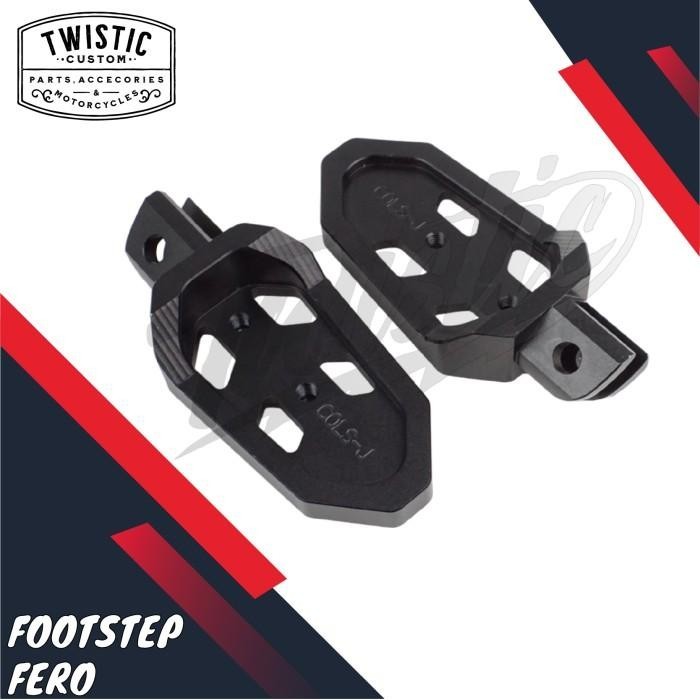 Footstep Footrest Foot Peg Front Rear Motorcycle Fero MX Edition ...