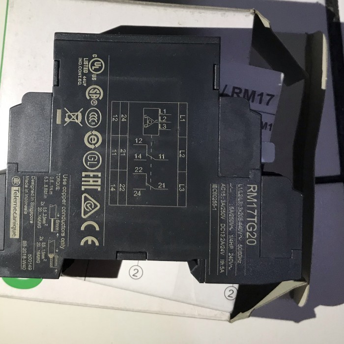 Rm17tg20 PHASE CONTROL RELAY ZELIO LOGIC SCHNEIDER | Shopee Malaysia