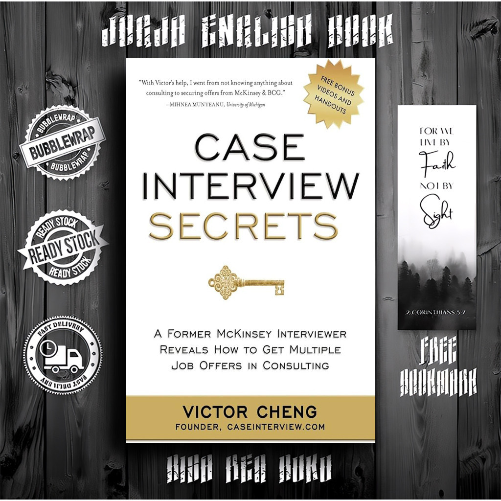Case Interview Secrets by Victor Cheng (English) | Shopee Malaysia