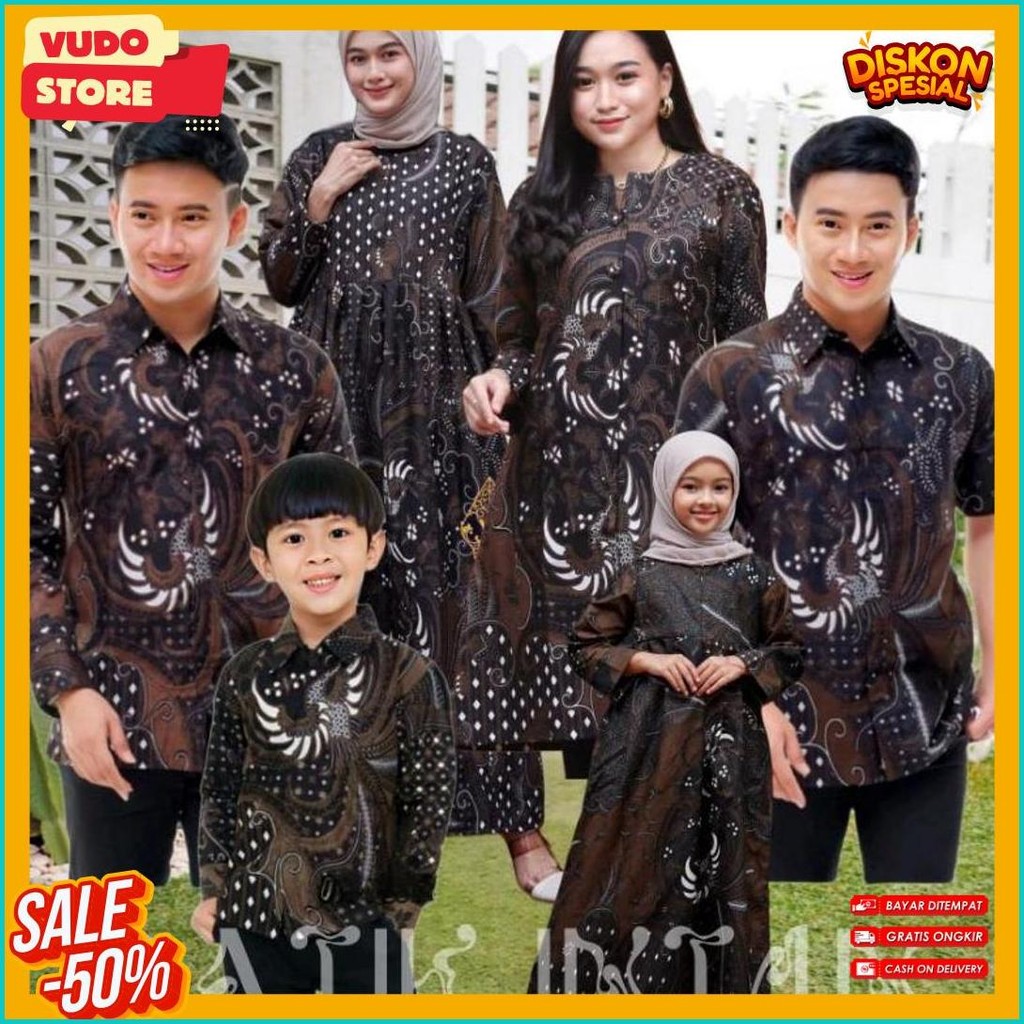 Family Couple Batik CLOTHES//FATHER MOTHER AND SON Couple||Batik Couple ...
