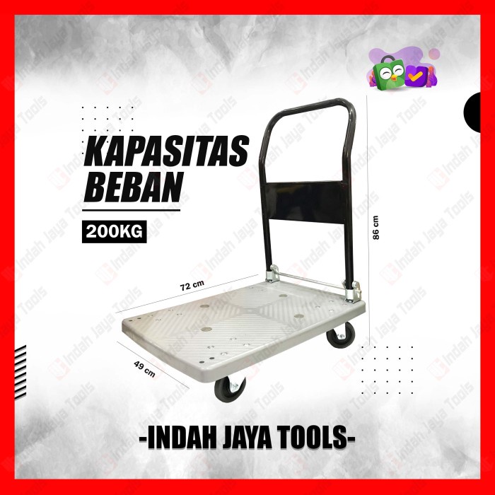 Bestseller Hand Truck 200kg Push Tool For Transporting Goods Trolley ...
