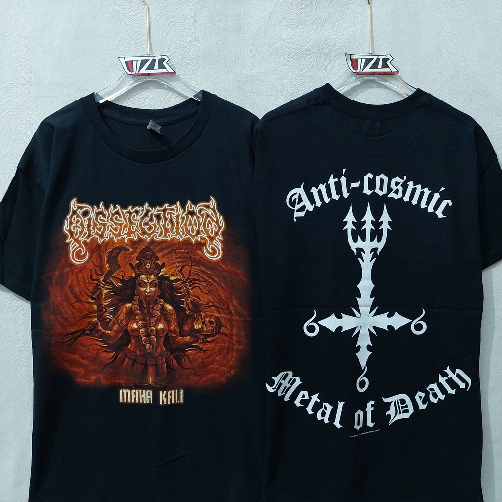 T Shirt Band Official DISSECTION - MAHA KALI Original | Shopee Malaysia