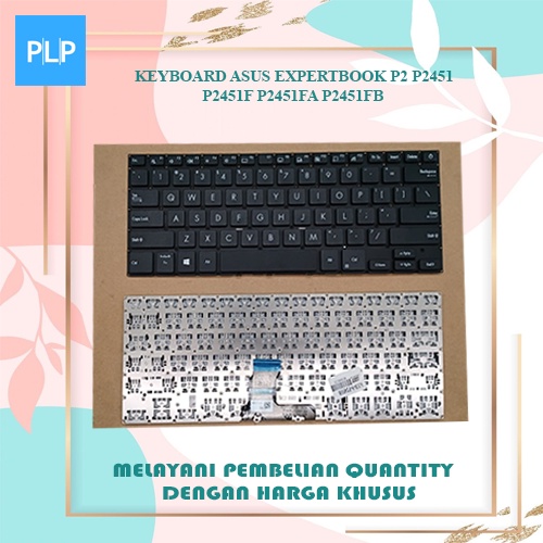 Asus ExpertBook P2 P2451 P2451f P2451fa P2451fb Laptop Keyboard ...