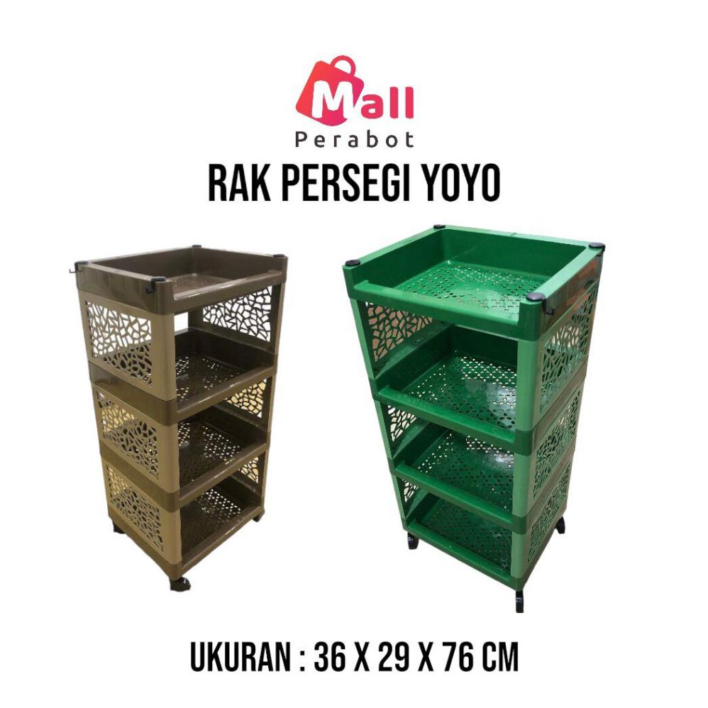 Furniture Mall | Multipurpose plastic shelf | Yoyo 3 Stacks | Storage ...