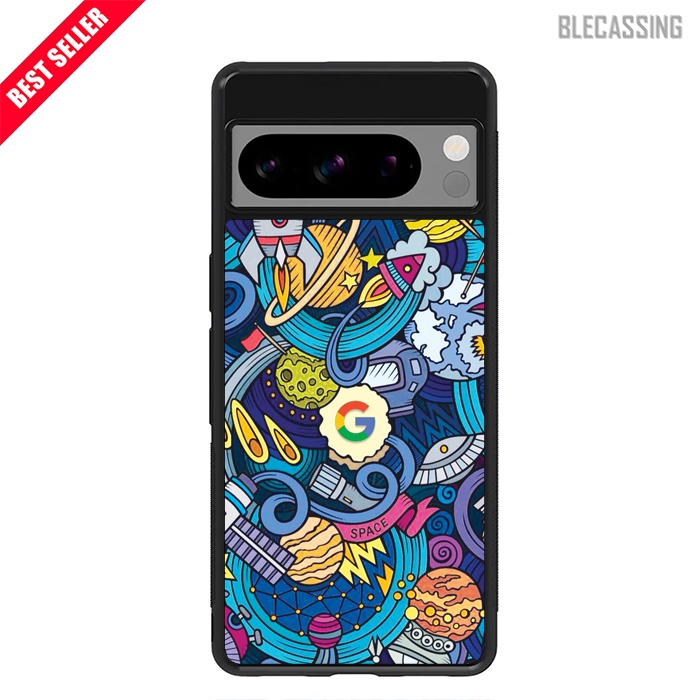 Casing Case Google Pixel 9 8 7 6 5 4 3 A XL Pro G Custom Logo Doodle ...