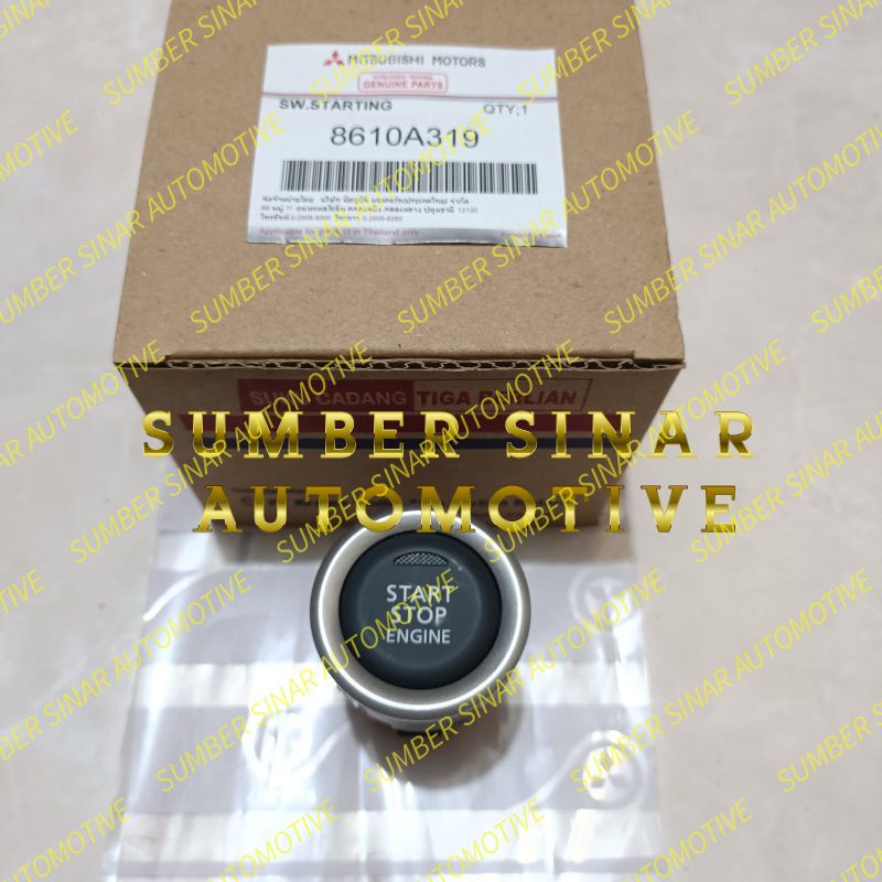 Original All New Pajero Sport Facelift Engine Start Stop Starter Switch ...