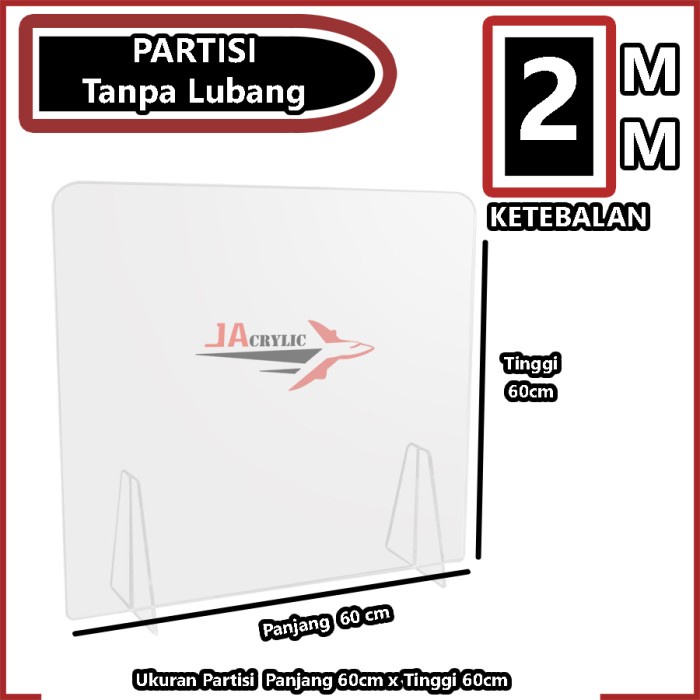 Acrylic Table Divider Partition Table Divider Thickness 2mm 3mm ...