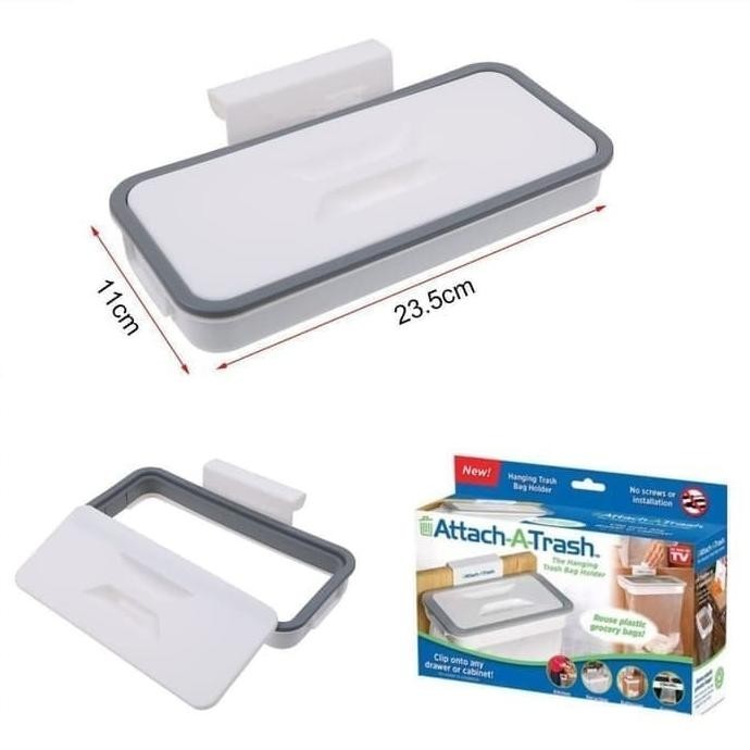 GANTUNGAN Attach A Trash/ Garbage Bag Hanger/ Plastic Trash Can-PKS26 ...