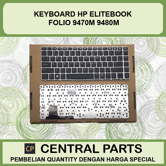 Hp Elitebook Folio 9480m 9470m Keyboard | Shopee Malaysia