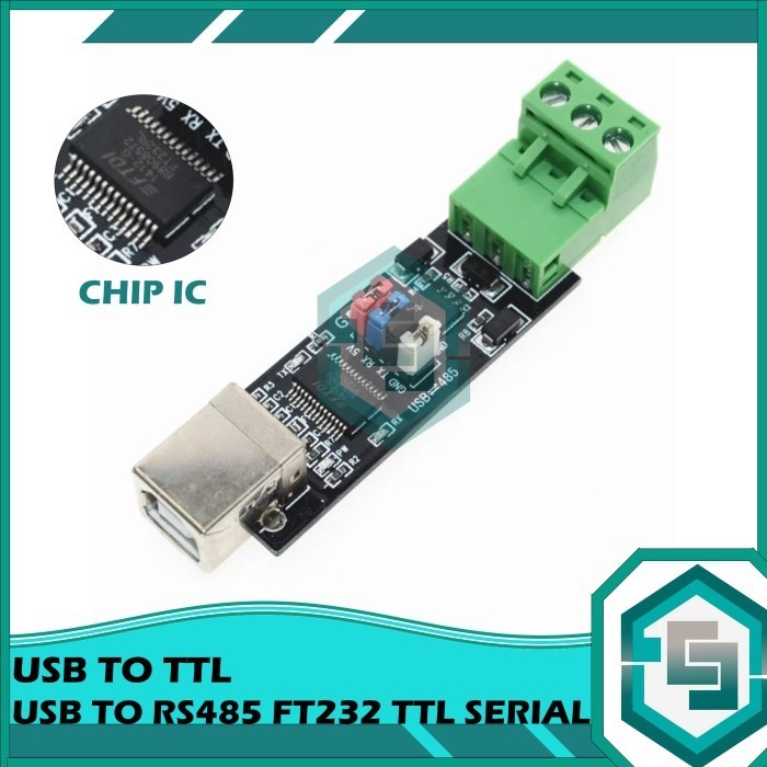 USB RS485 FT232 INTERFACE FTDI TTL SERIAL CONVERTER MODULE | Shopee ...