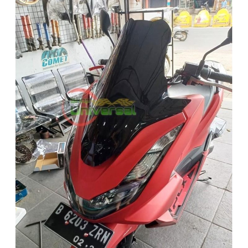 PCX 160 VISOR HIGH MODEL WINDSHIELD PCX 160 MODEL HEIGHT 60 CM 3MM ...