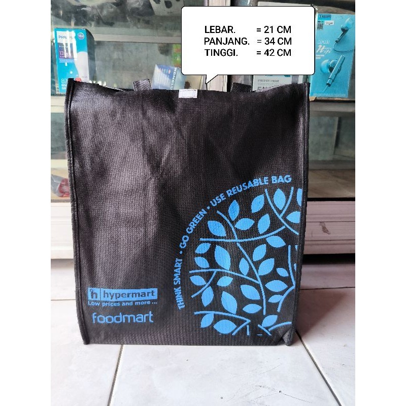 HITAM Big Black JUMBO TOTEBAG L 21/P 34/h 42 CM | Shopee Malaysia