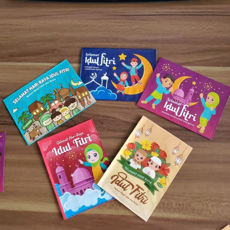 Idul Fitri Lebaran Envelope Contains 10 Sheets | Shopee Malaysia