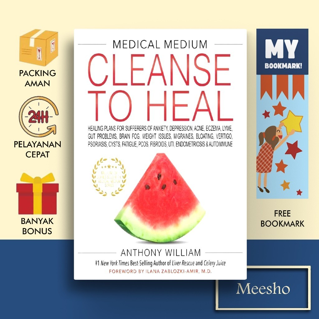 Medical Medium Cleanse to Heal by Anthony William (English) | Shopee ...