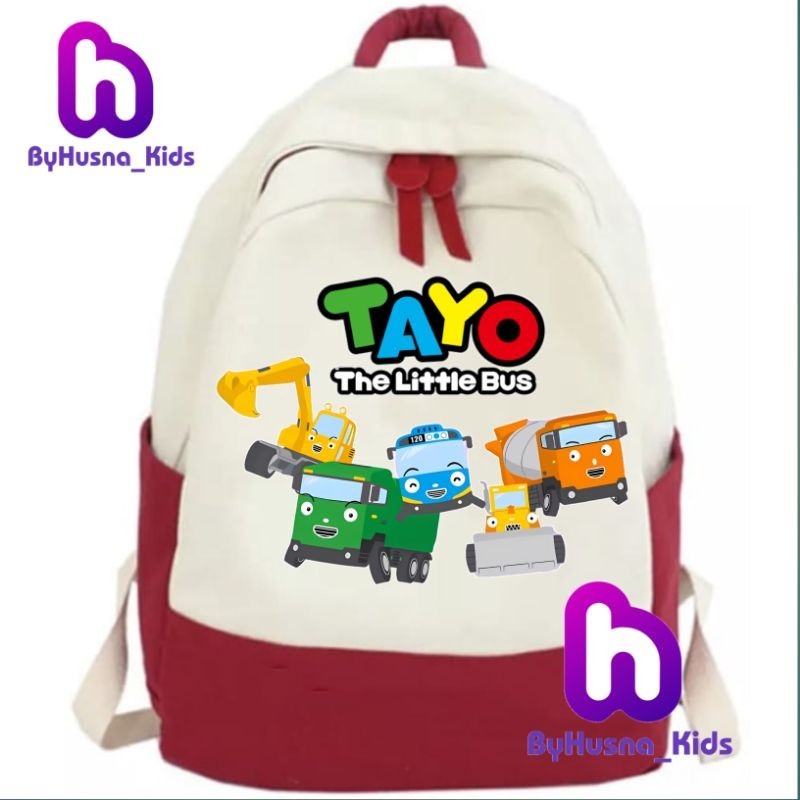 Tayo BUS TAYO Children's Backpack THE LITTLE BUS CUSTOM | Shopee Malaysia