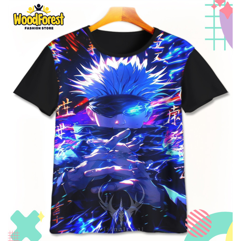 Jujutsu Kaisen Satoru Gojo Children's T-shirt v1 3D Printed Anime ...