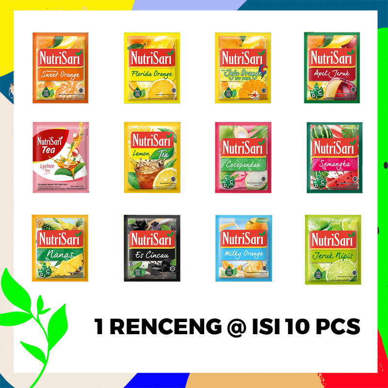 Nutrisari All Variant 1dozen @Isi 10 Sachets | Shopee Malaysia