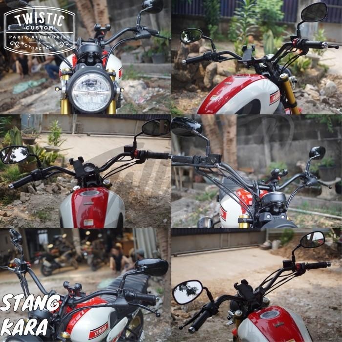 Handlebar Stir Kara Motorcycle W175 Benelli XSR RE Classic Meteor W250 ...