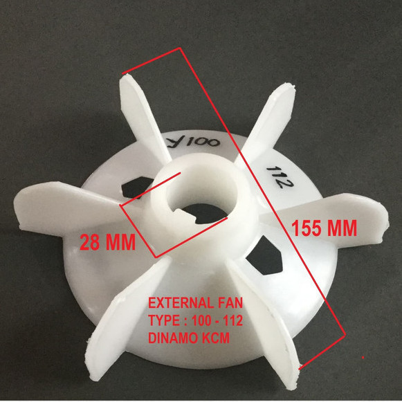 Y100 112 - Dynamo Fan - Motor Fan - Cooling Fan - External Fan | Shopee ...