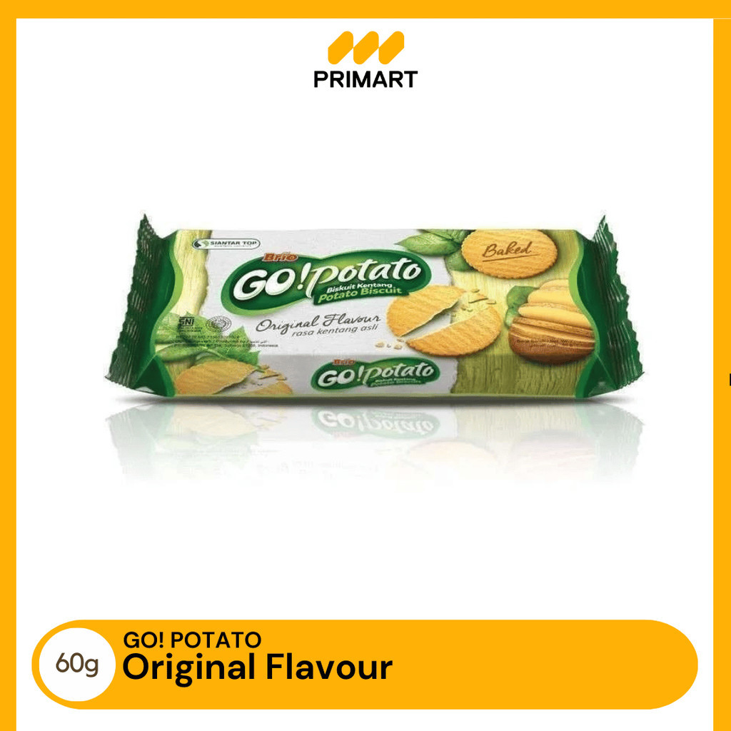 Go Potato Original Potato Snack 60gr | Shopee Malaysia