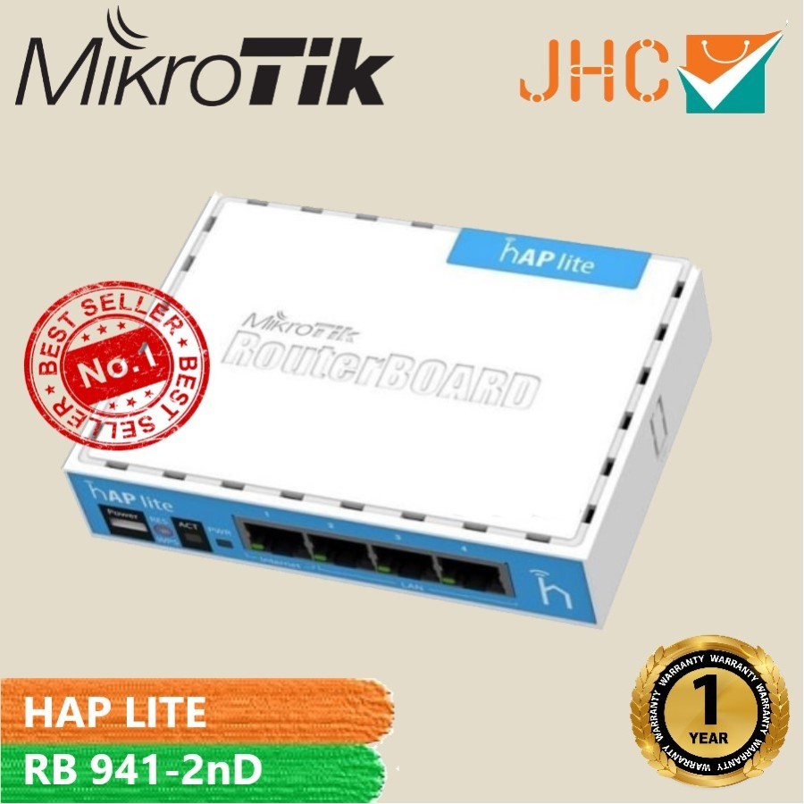Mikrotik Routerboard RB941-2nD Router Wireless Horizontal Version ...