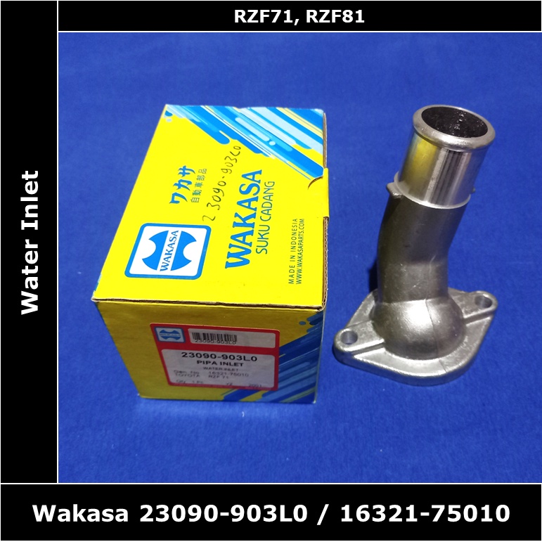 Water Inlet Toyota Kijang Capsule 2000cc 2.0 EFI 1RZ-E RZF81 RZF71 ...