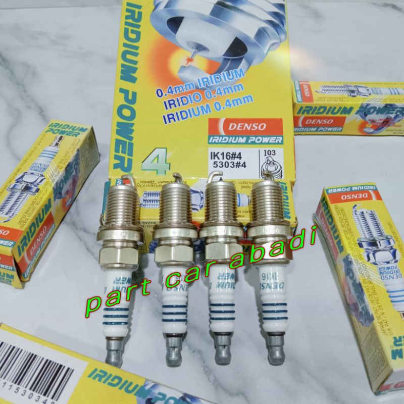 Yaris Iridium Spark Plug Set/Original Iridium Spark Plug Denso Vios ...