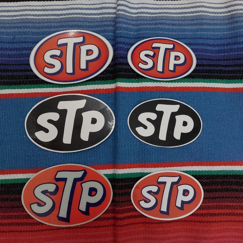 STICKERS - STP - MOTORCYCLE OIL | Shopee Malaysia