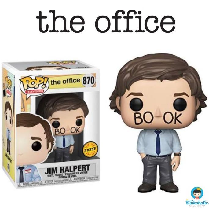 Funko POP! Television The Office - Jim Halpert (Book) [Limited CHASE ...