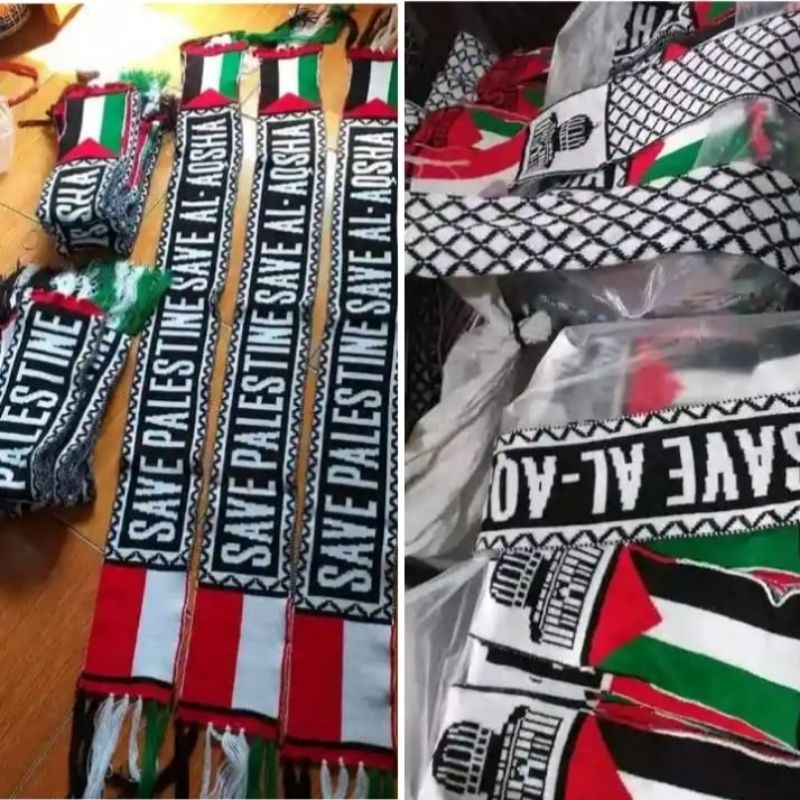 Palestine Scarf/Turban Large Size | Shopee Malaysia