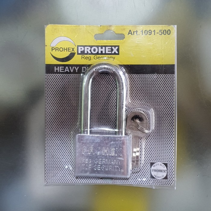 Prohex Long 50mm Square Fence Padlock | Shopee Malaysia