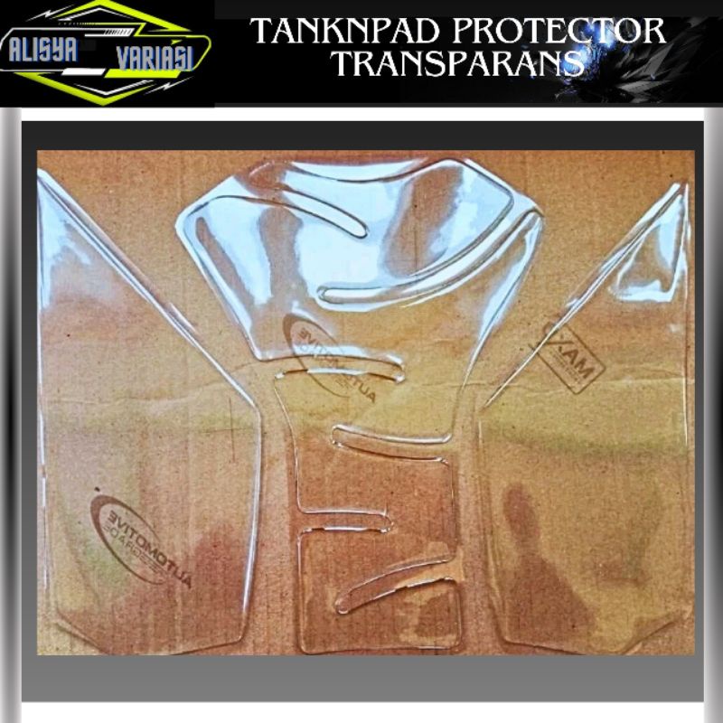 Zx25r/tanki Zx25r Transparent Tank pad Protector Embossed Sticker Clear ...