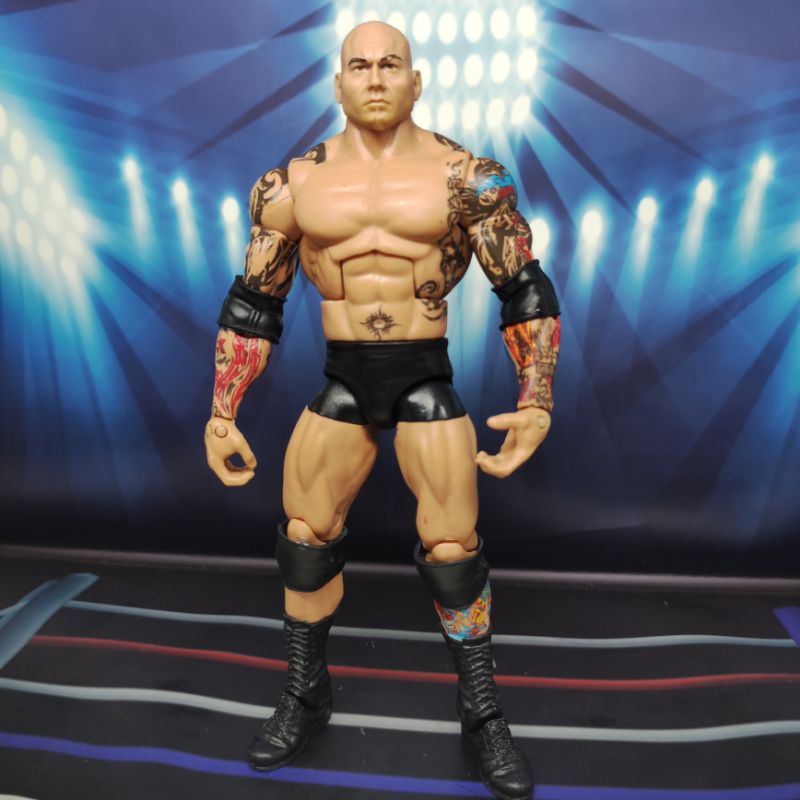 Wwe MATTEL ELITE SERIES 30 BATISTA RARE | Shopee Malaysia