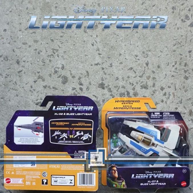 Lightyear Hyperspeed Series XL07 Spaceship & Buzz XL 07 Disney Pixar ...