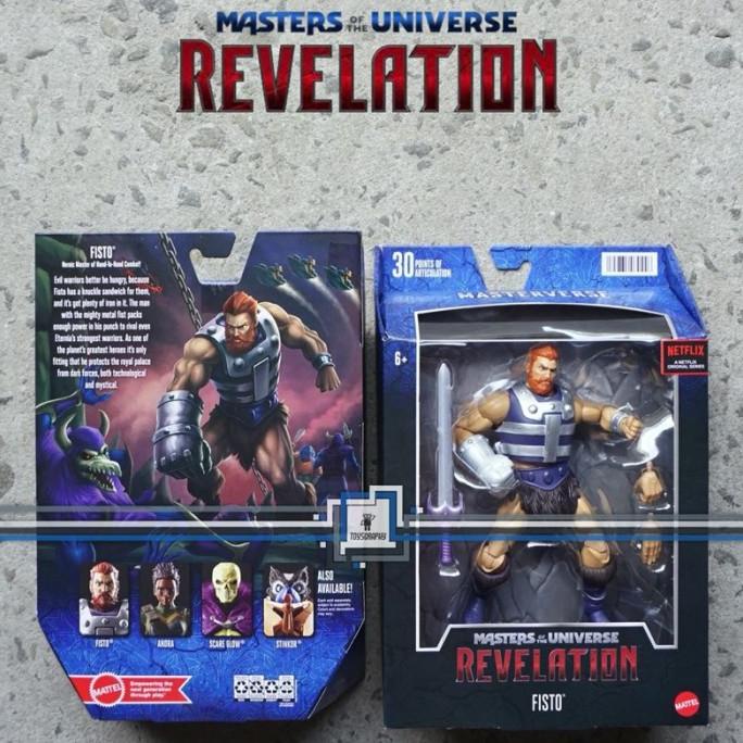 Masters of the Universe Masterverse Revelation FISTO Netflix Motu ...