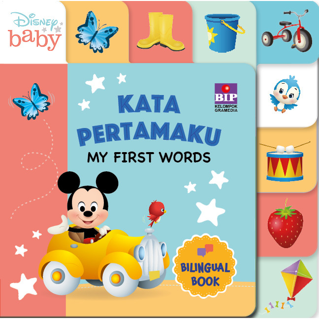Gramedia Lampung -DISNEY BABY MY FIRST WORDS (BILINGUAL BOOK) | Shopee ...