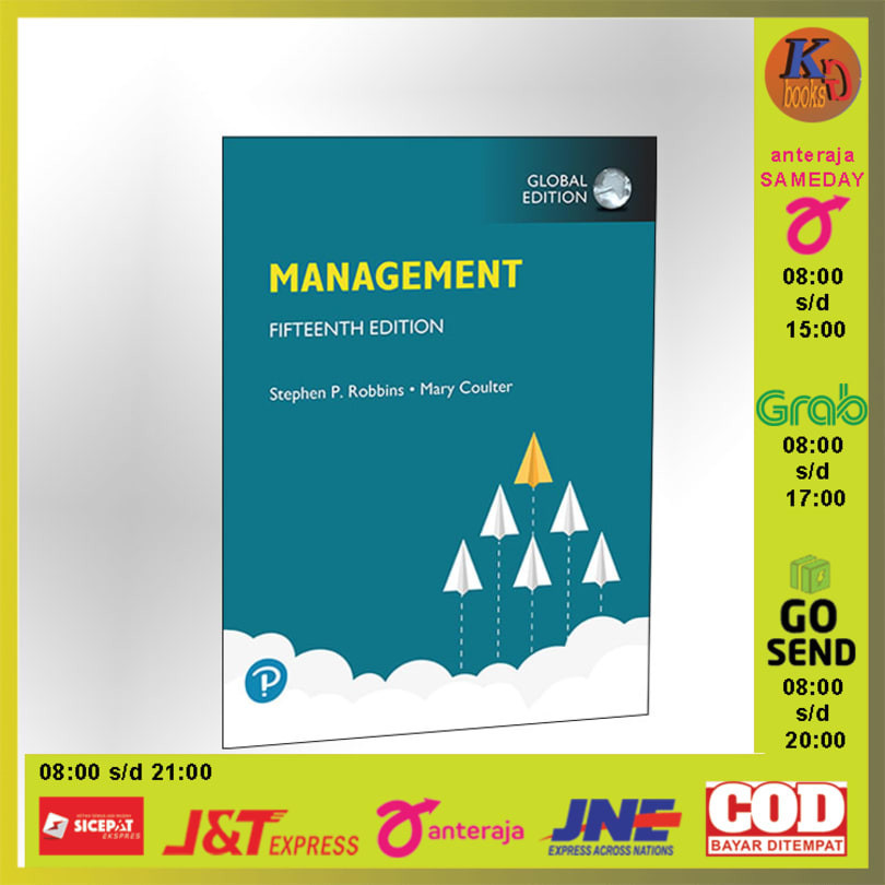 Management 15th 15e Fifteenth Global Edition by Stephen Robbins ...