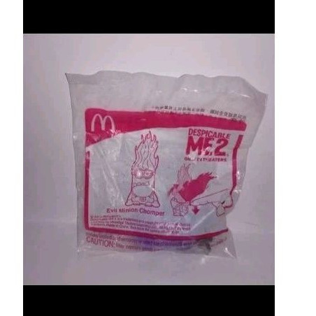 Evil Minion Chomper - Minions - Happy Meal MC Donalds | Rare Seal ...