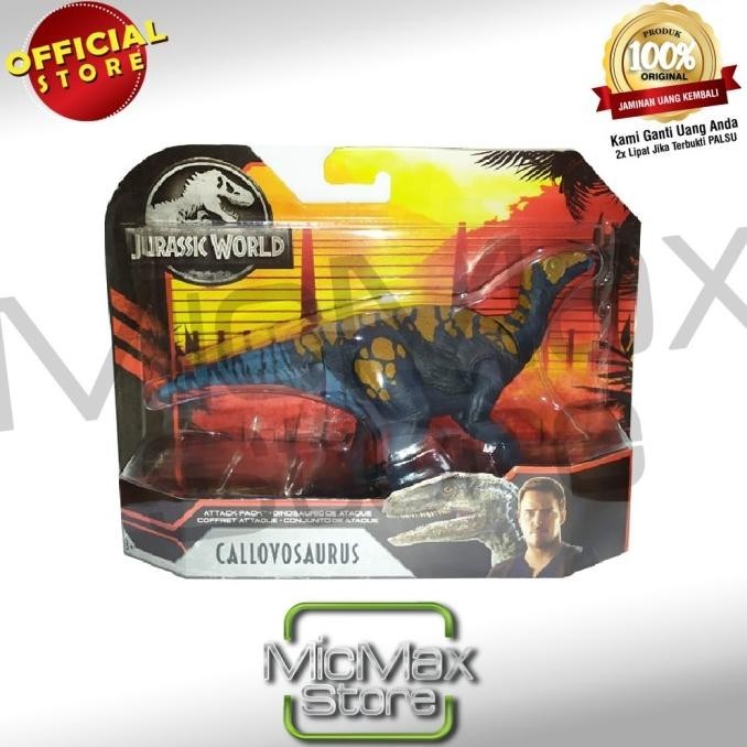 Jurassic World Attack Pack Callovosaurus Dinosaur Dinosaur Figure ...