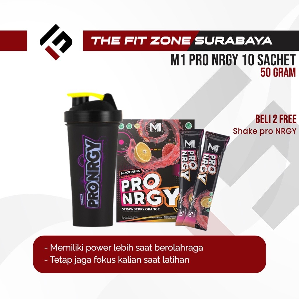 M1 MuscleFirst PRO NRGY 10 Sachets Pre Workout | Shopee Malaysia